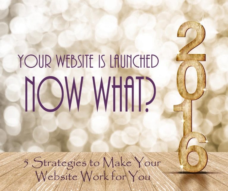 Your Website is Launched ... Now What? - Simplicity & Design